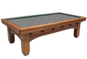 Antique Pool table by Toulet